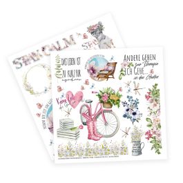 Sublipapier Gartenliebe